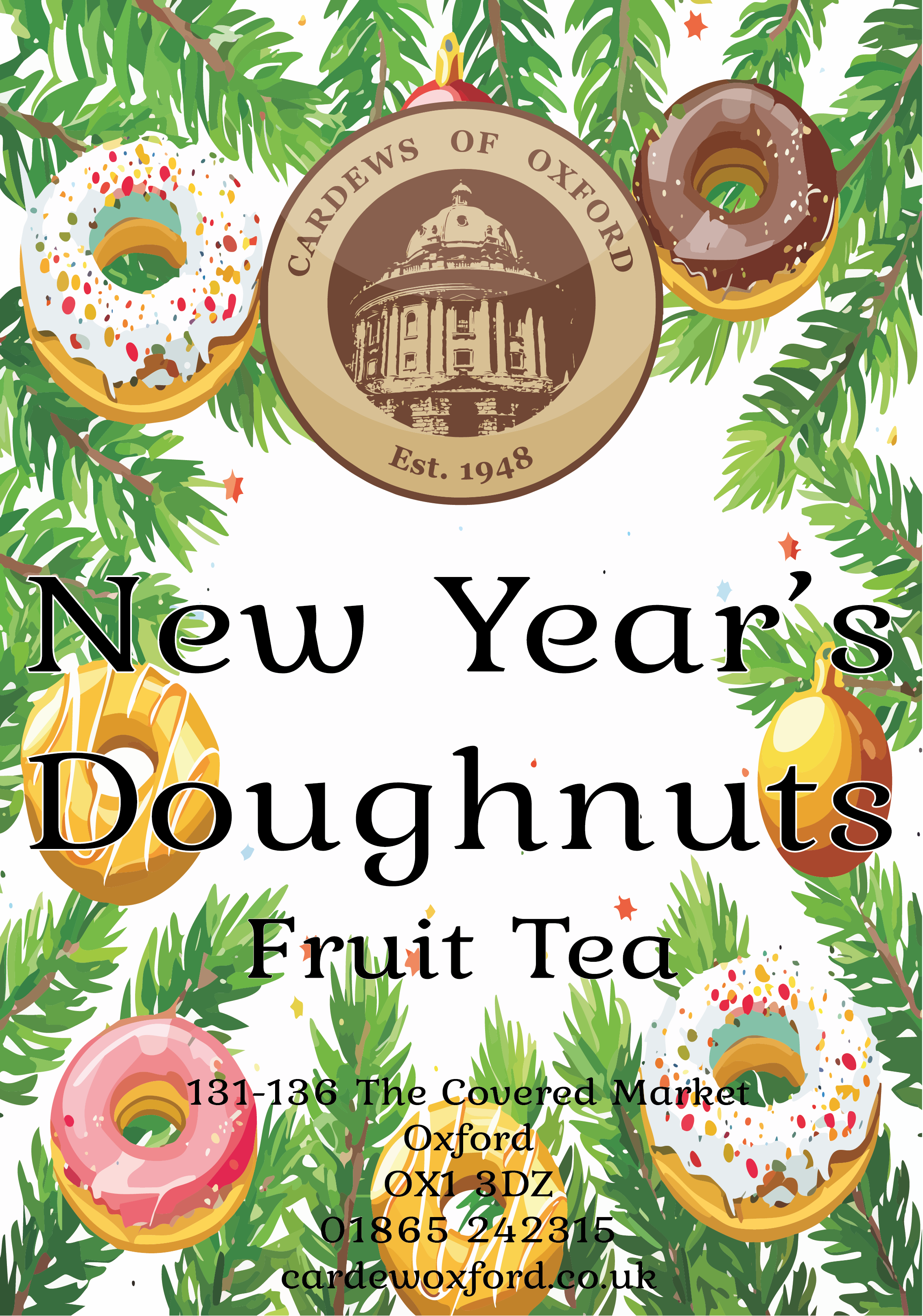 New Year’s Doughnuts 100gm – Cardews of Oxford