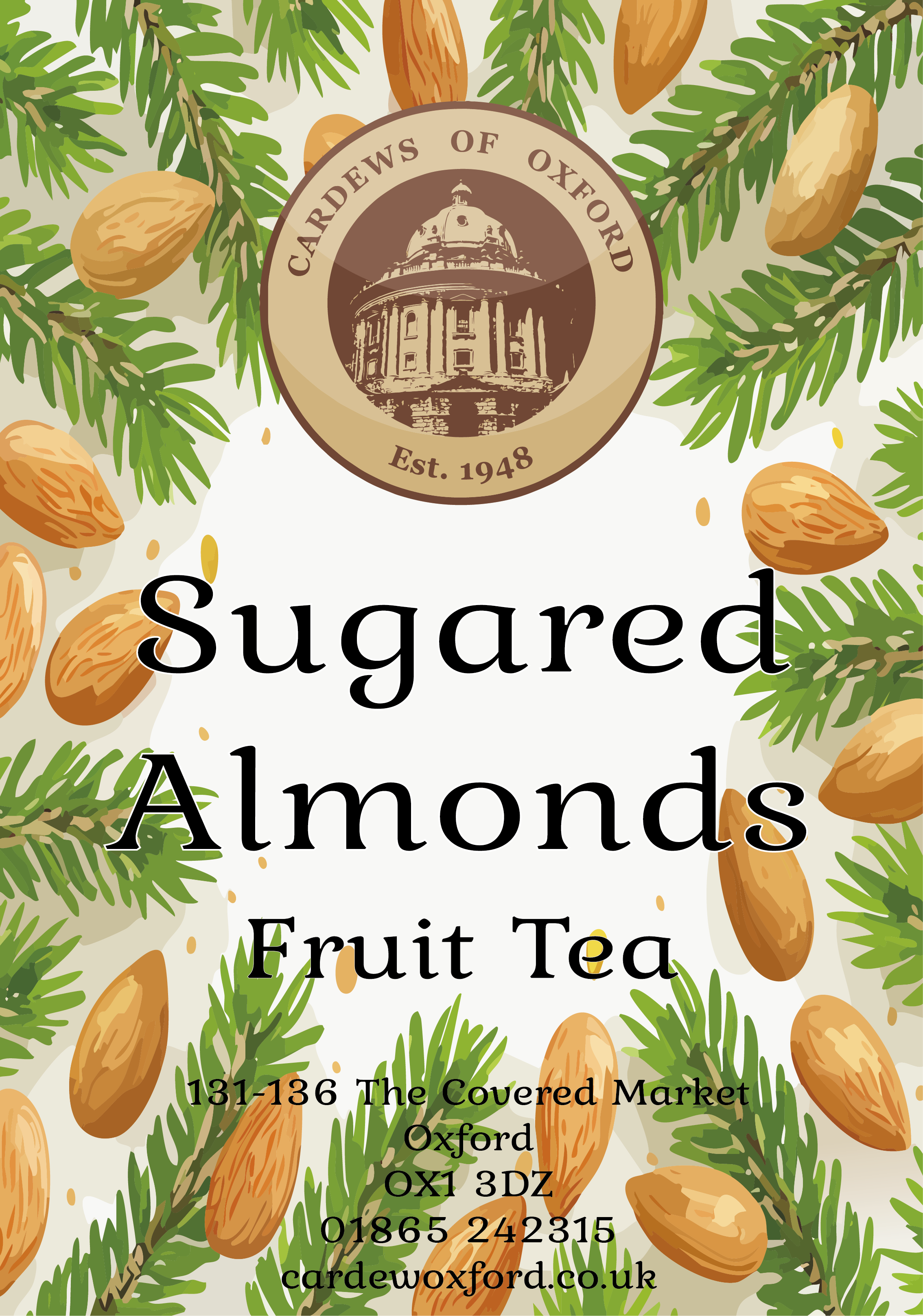 Sugared Almonds 100gm – Cardews of Oxford