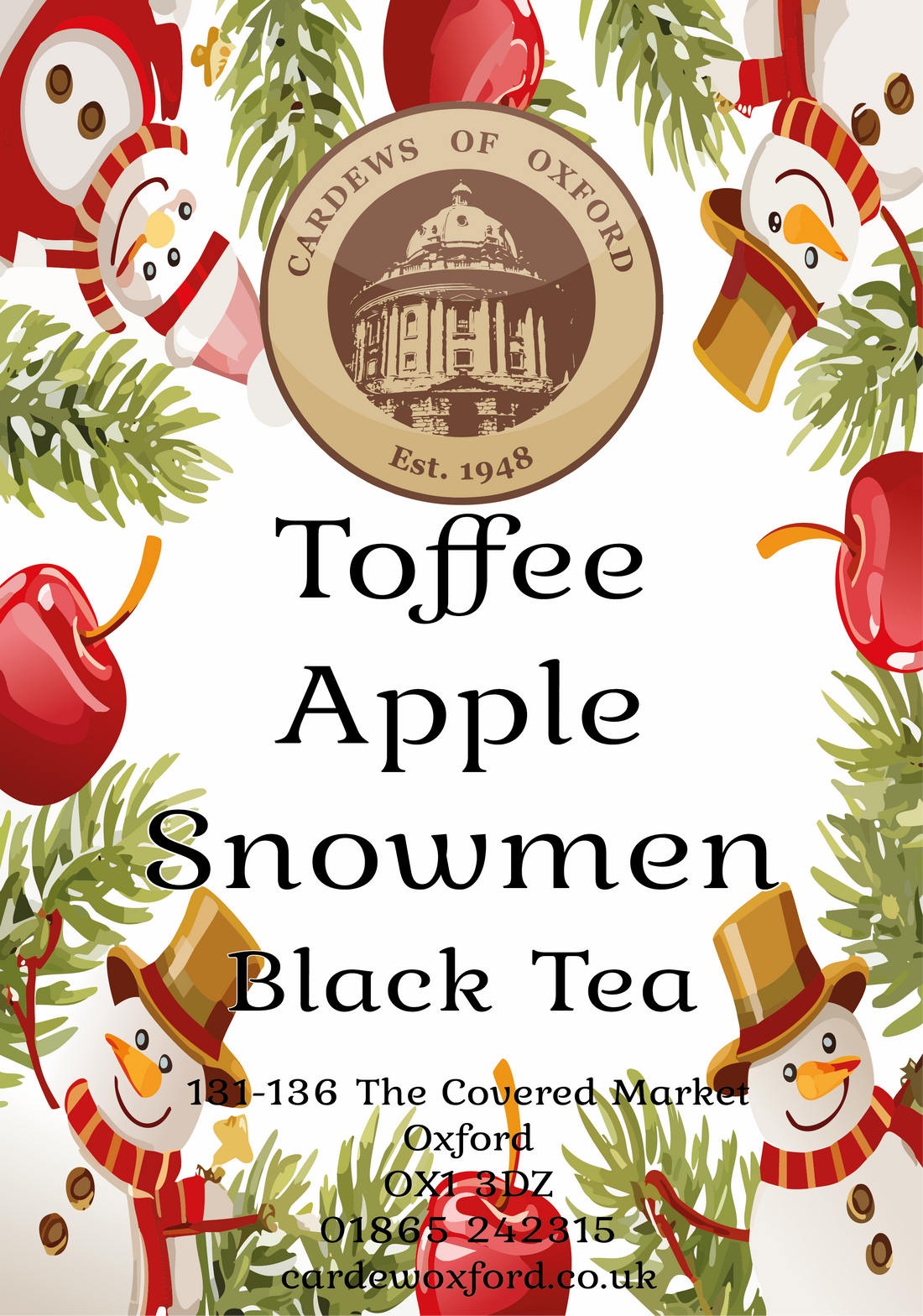 Toffee Apple Snowmen 100gm – Cardews of Oxford
